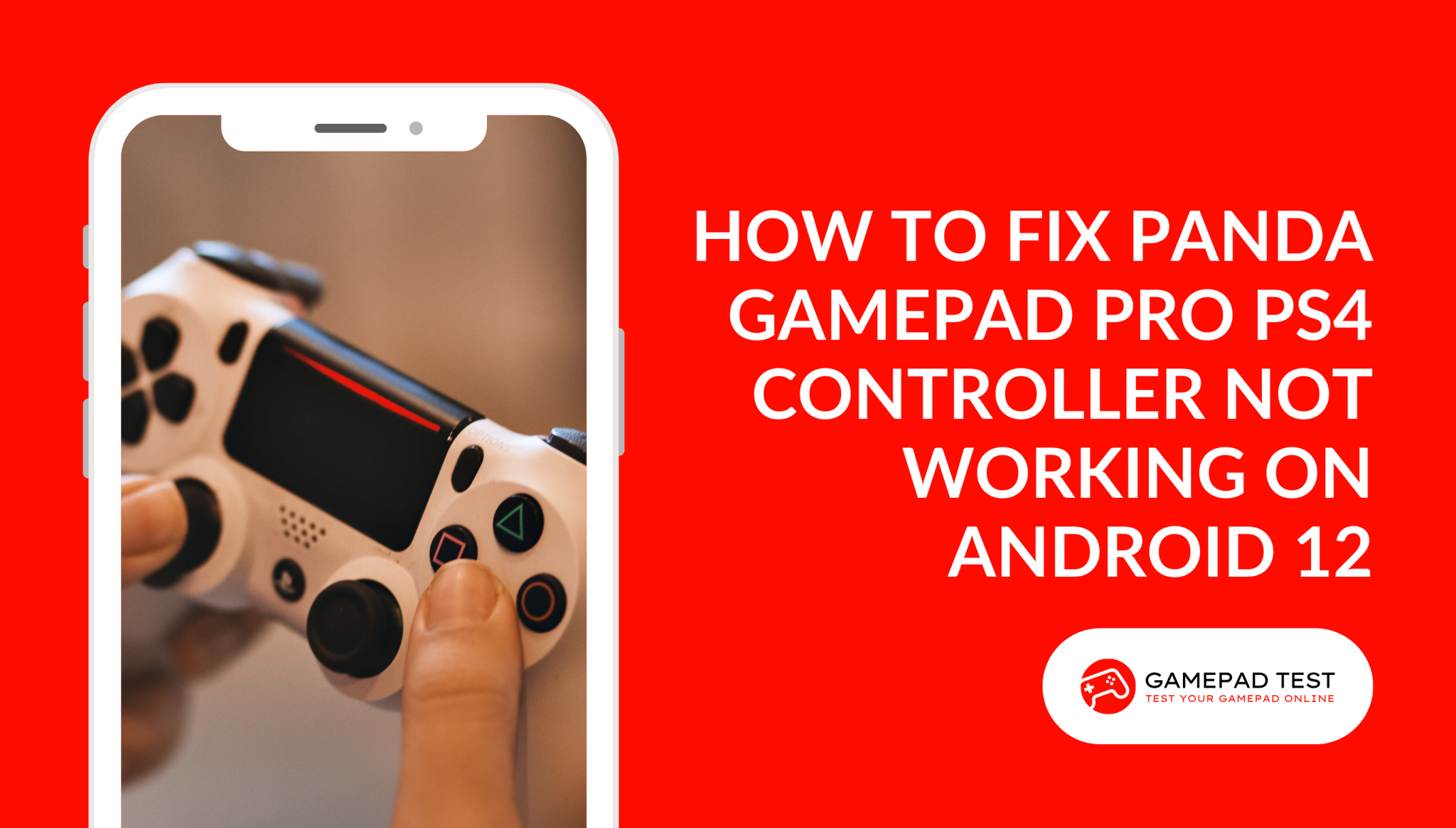How to Fix Panda Gamepad Pro Not Working on Android 12 - Gamepad Test