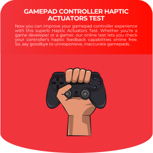 Gamepad Controller Haptic Actuators Test - Gamepad Test
